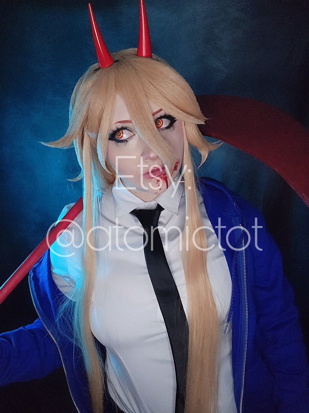 Power CSM Anime Cosplay Print 2 - Etsy