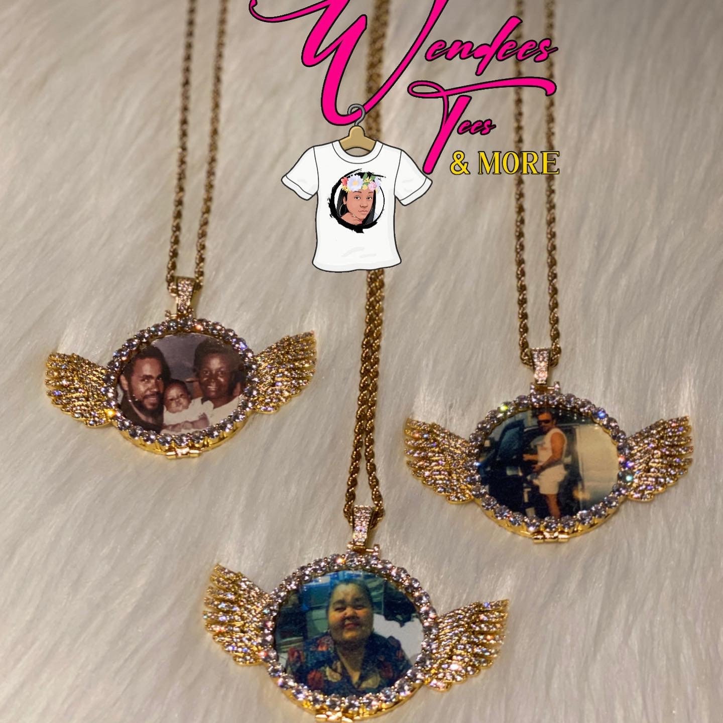 Custom Photo Necklace, Custom Made Photo, Photo Chains, Picture ...