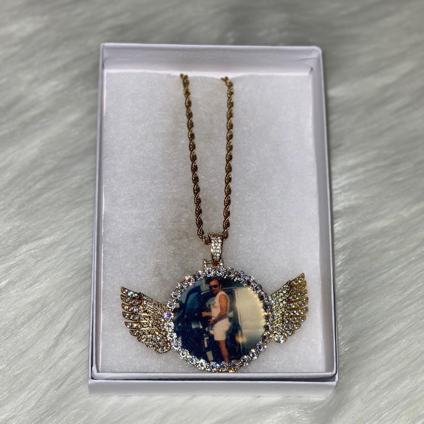 Custom Photo Necklace, Custom Made Photo, Photo Chains, Picture ...