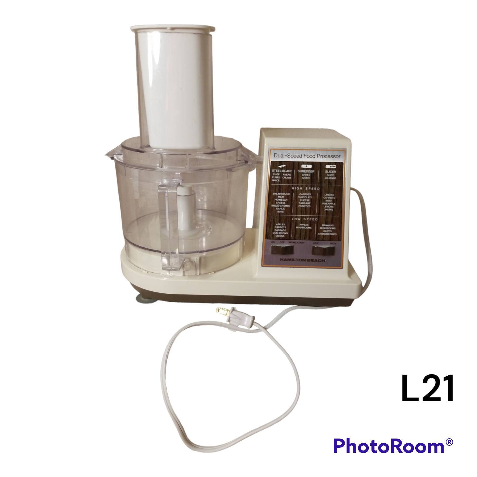 Dual speed food processor store