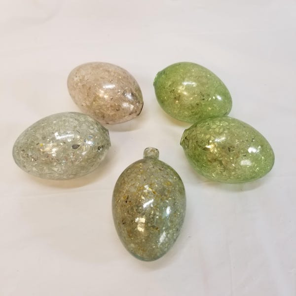 Glass Easter Eggs - Etsy