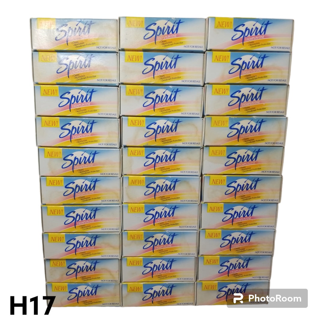NOS Spirit Bar Soap LOT of 30 Bars - Vintage Prop 2oz Dial 3 Soaps in ...