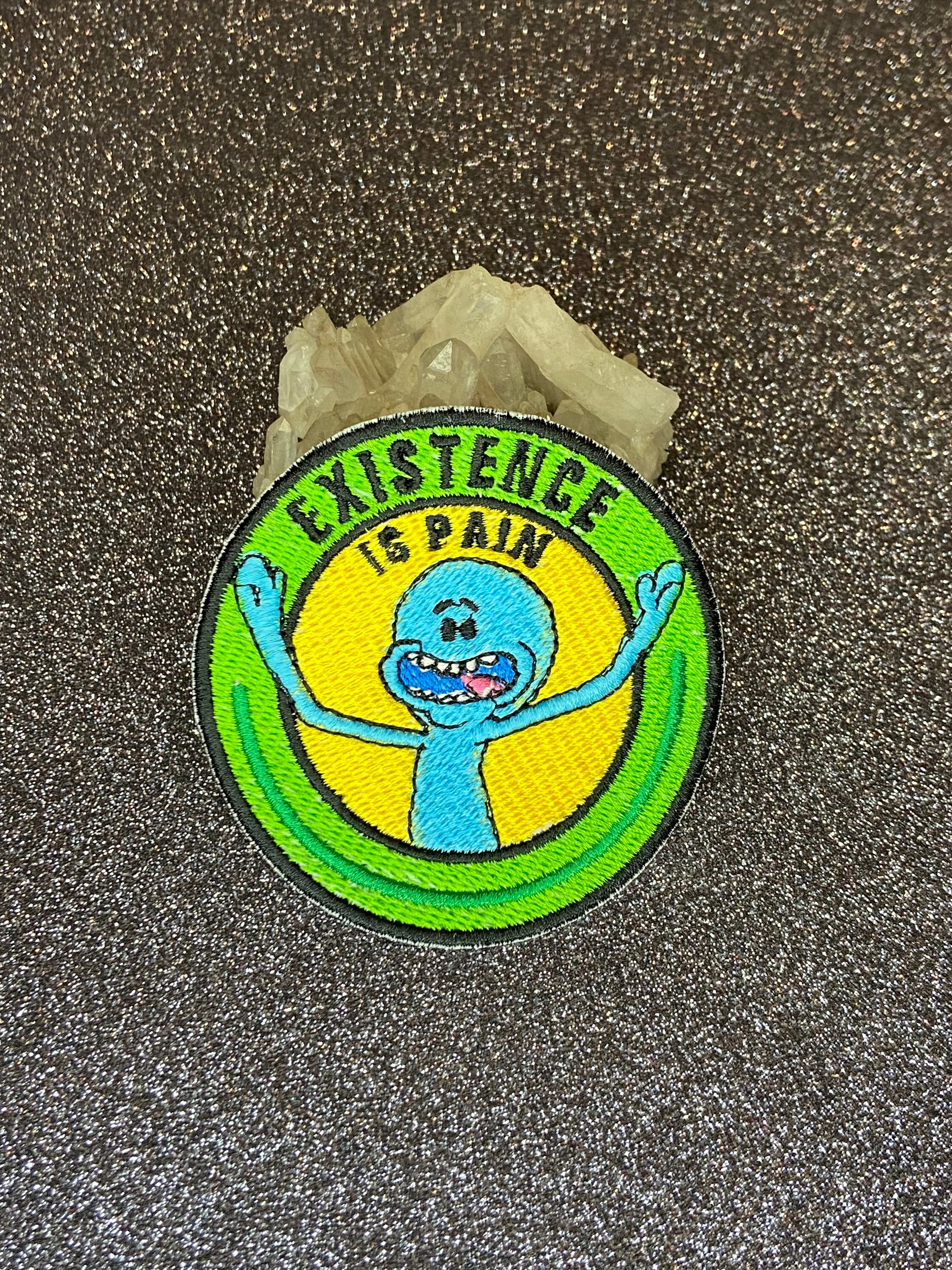 Existence is Pain Alien Helper Iron-on/sew-on Patch | Existence is Pain ...