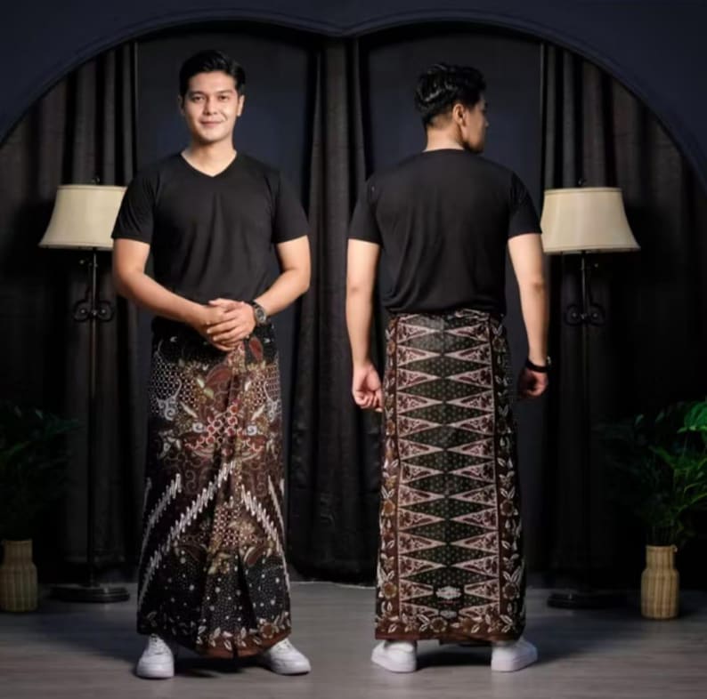 Modern Classic Cotton Sarong, Beachwear Wrapped Around Men Women ...