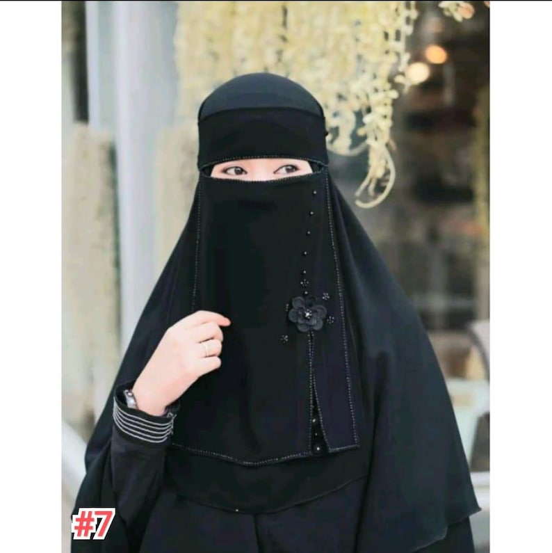Buy One Get One Free: Islamic Niqab Veil & Handsock Set - Etsy