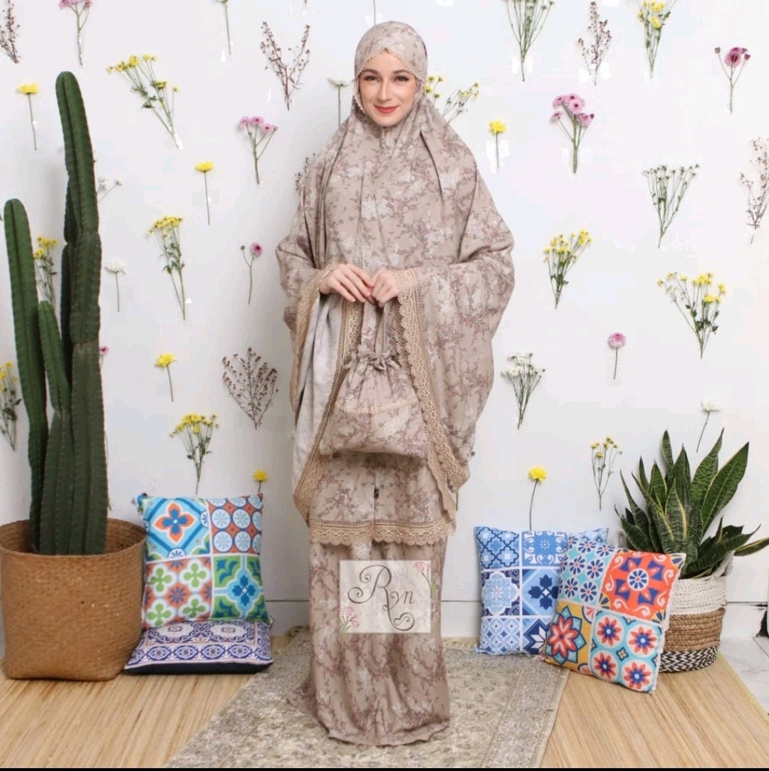 Muslim Prayer Dress for Woman/islamic Prayer Clothes/hijab Prayer/salah ...