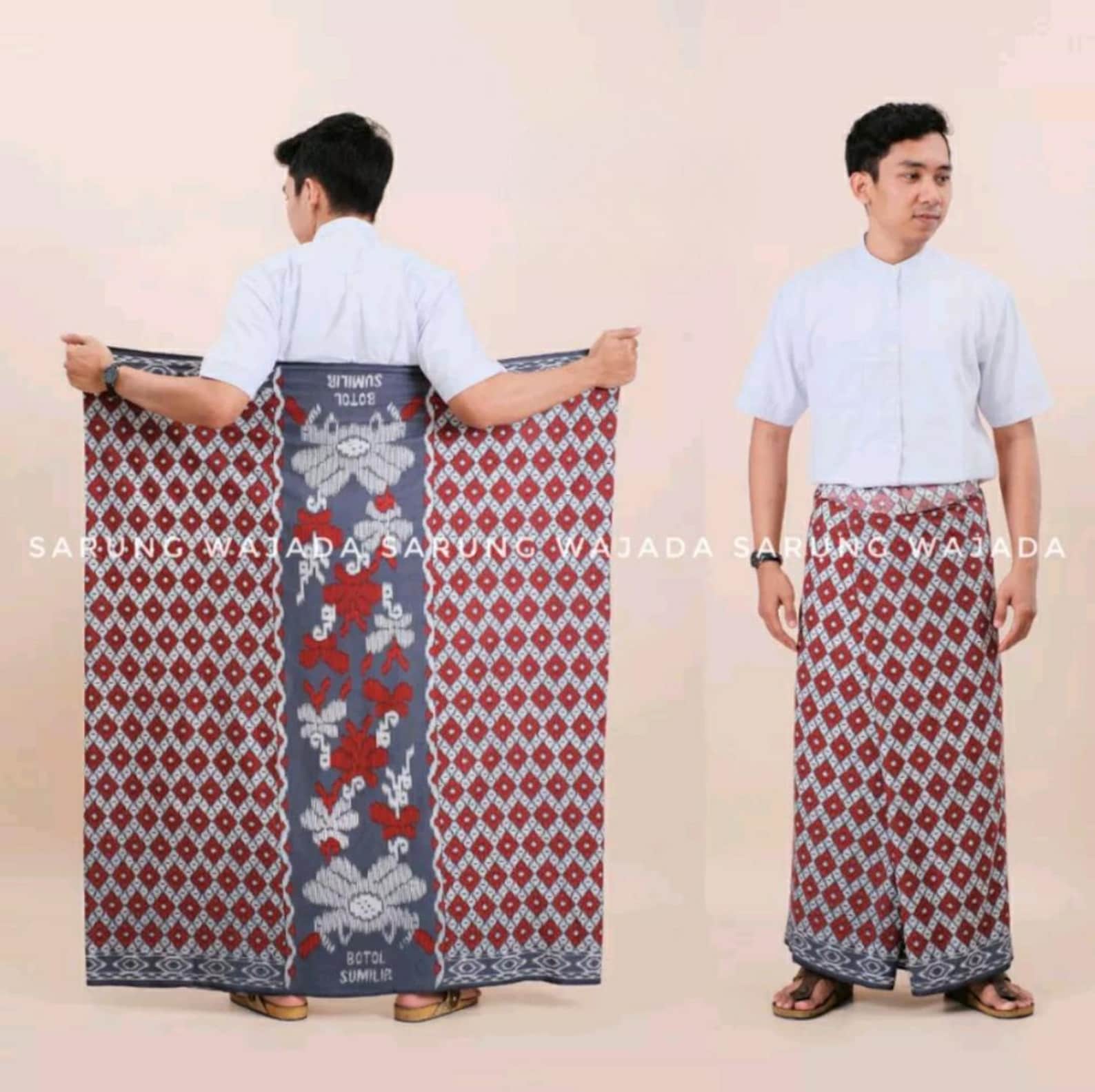 Handmade Men's Batik Sarong|printed Sarong|indonesian Sarongs ...