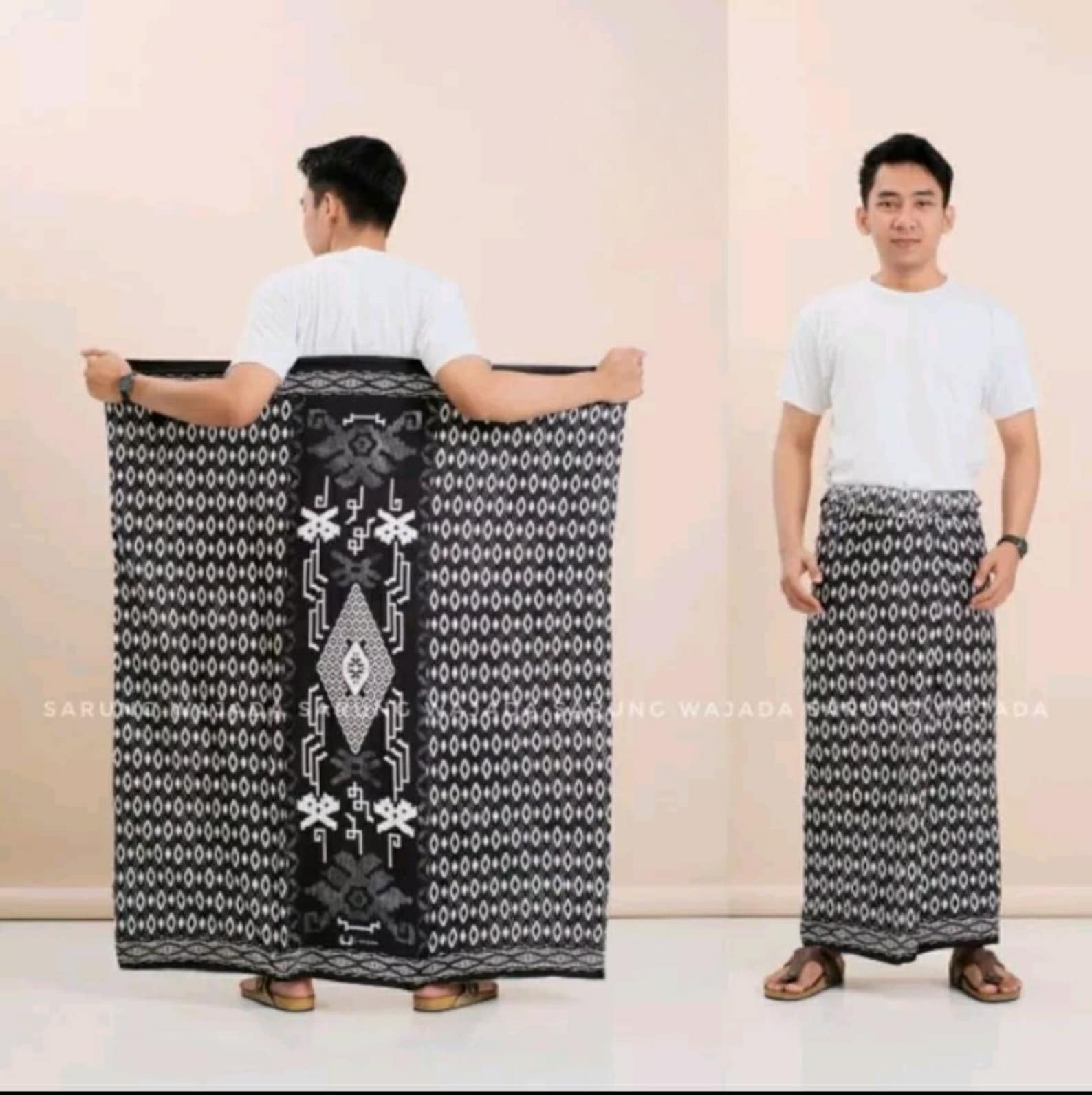 Handmade Men's Batik Sarong|printed Sarong|indonesian Sarongs ...