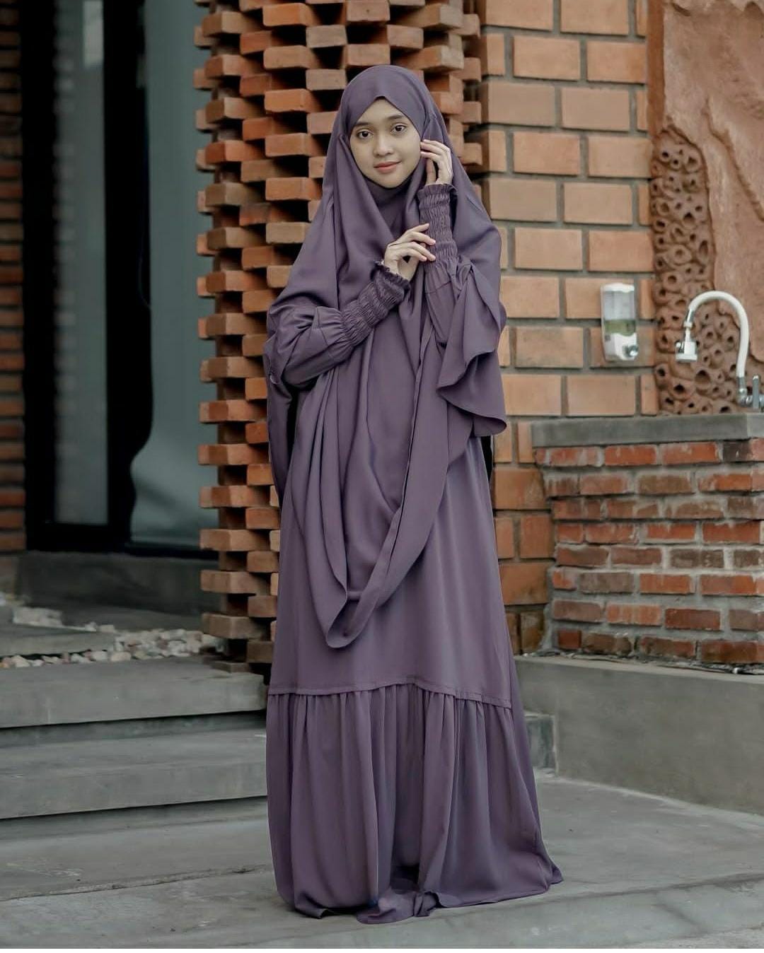 Islamic Prayer Dress/ Hijab Prayer Clothes/abaya for Hajj and Umrah ...