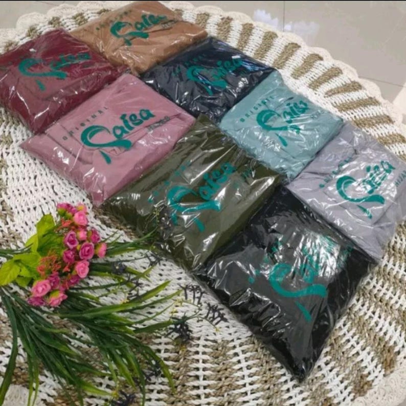 Instant Khimar 3 Layers Hijab Niqab Set Prayer Hijab Islamic Clothing ...
