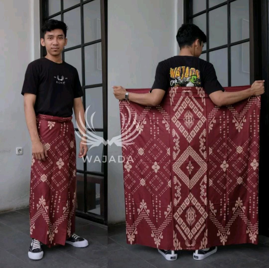 Handmade Men's Batik Sarong|printed Sarong|indonesian Sarongs ...