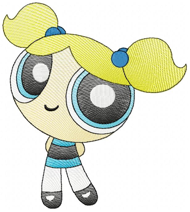 Powerpuff Girls Embroidery Pattern - Etsy