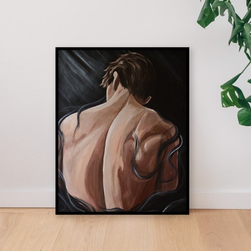 Abstract Male Figure - Etsy