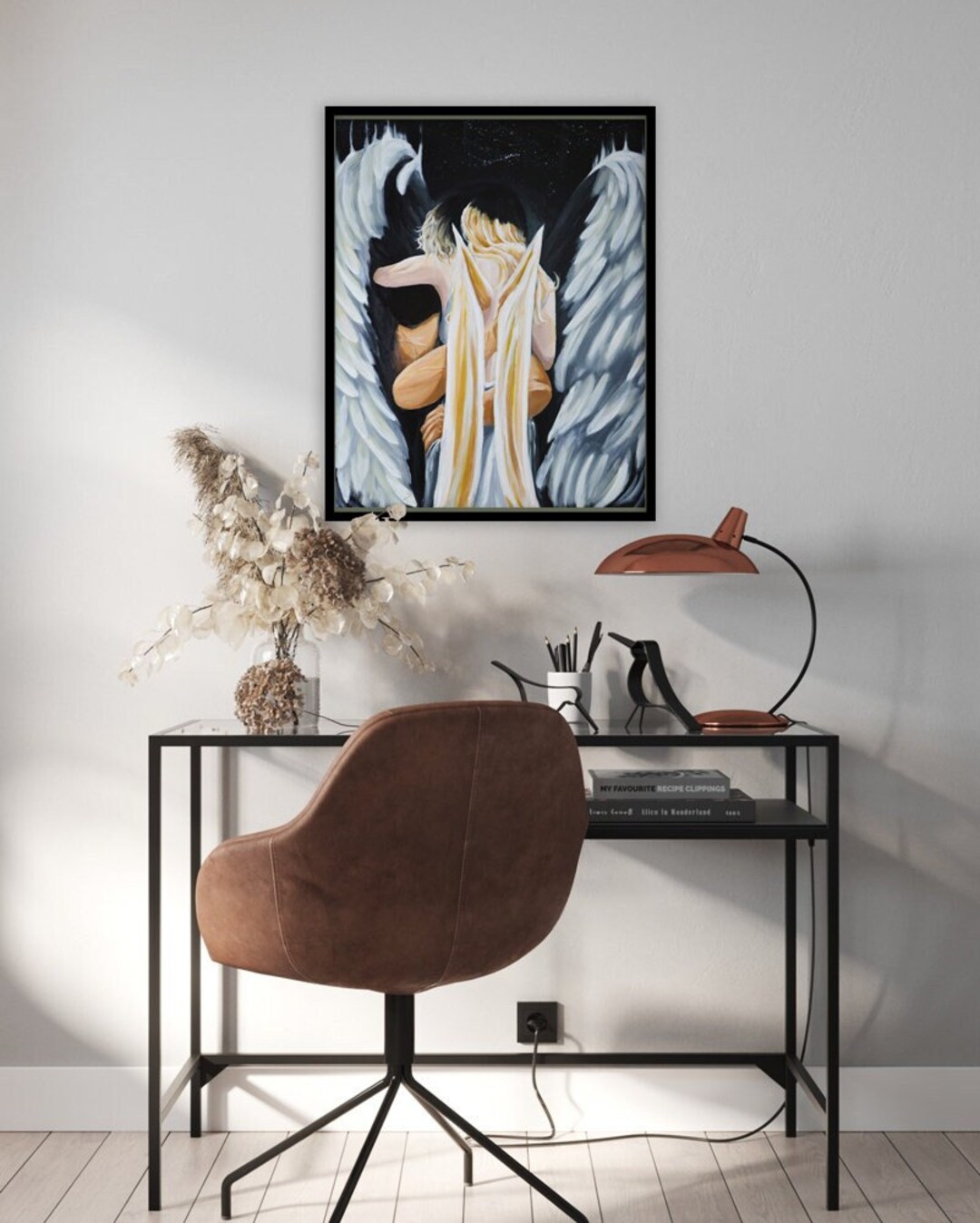 Hold Me Close - Male Hugging Female Art - Enemies to Lovers - Art ...