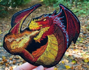 Dragon Patch for Jacket - Etsy