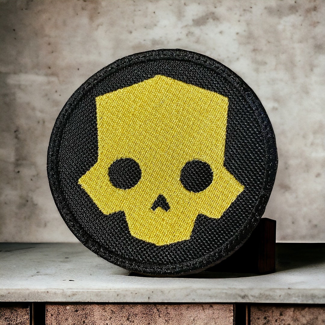 Helldivers 2 Skull Logo Patch 3 Iron-on, Sew-on, or Hook Backing - Etsy