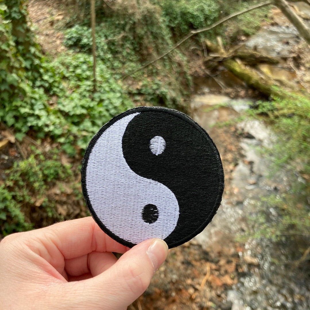 Yin Yang Patch Yin and Yang Patch Embroidered Patch Patches for Jackets Sweater Patches Iron on ...
