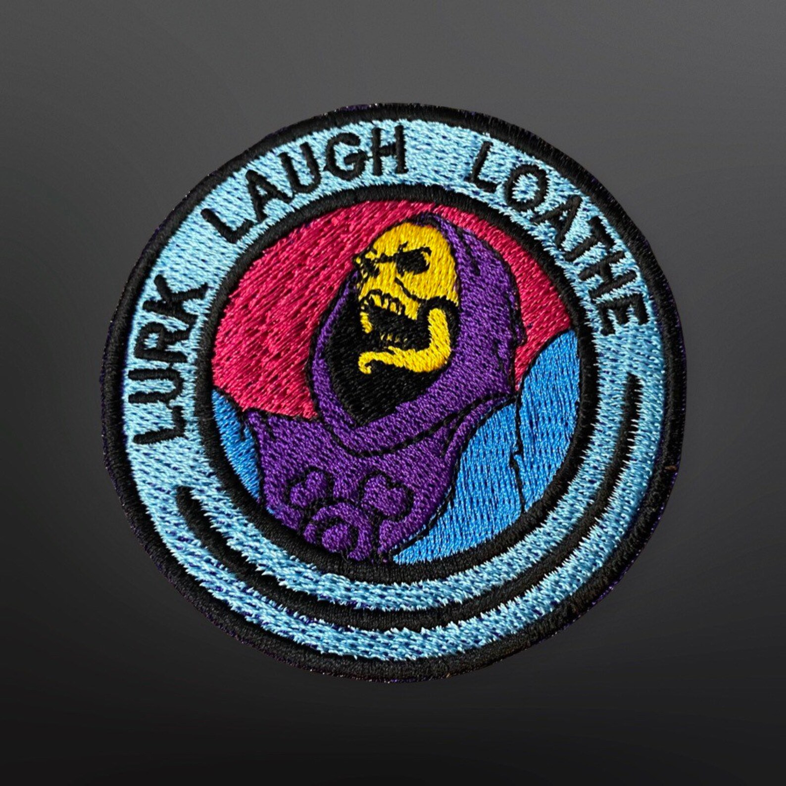 Laugh Lurk Loathe Meme Patch for Jackets Sweaters Jeans - Etsy