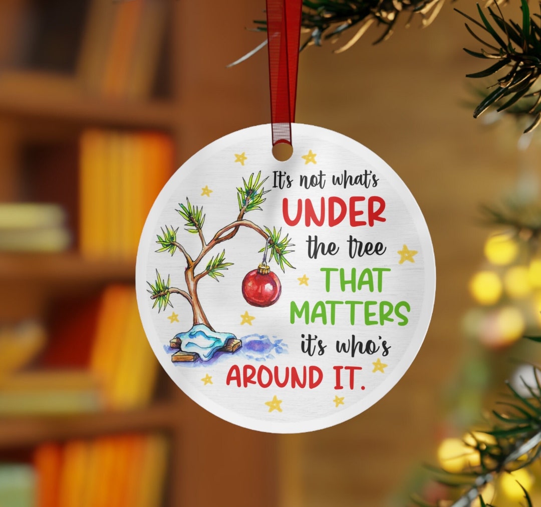 It's Not What's Under the Tree Ornament, Xmas Ornaments, Christmas ...