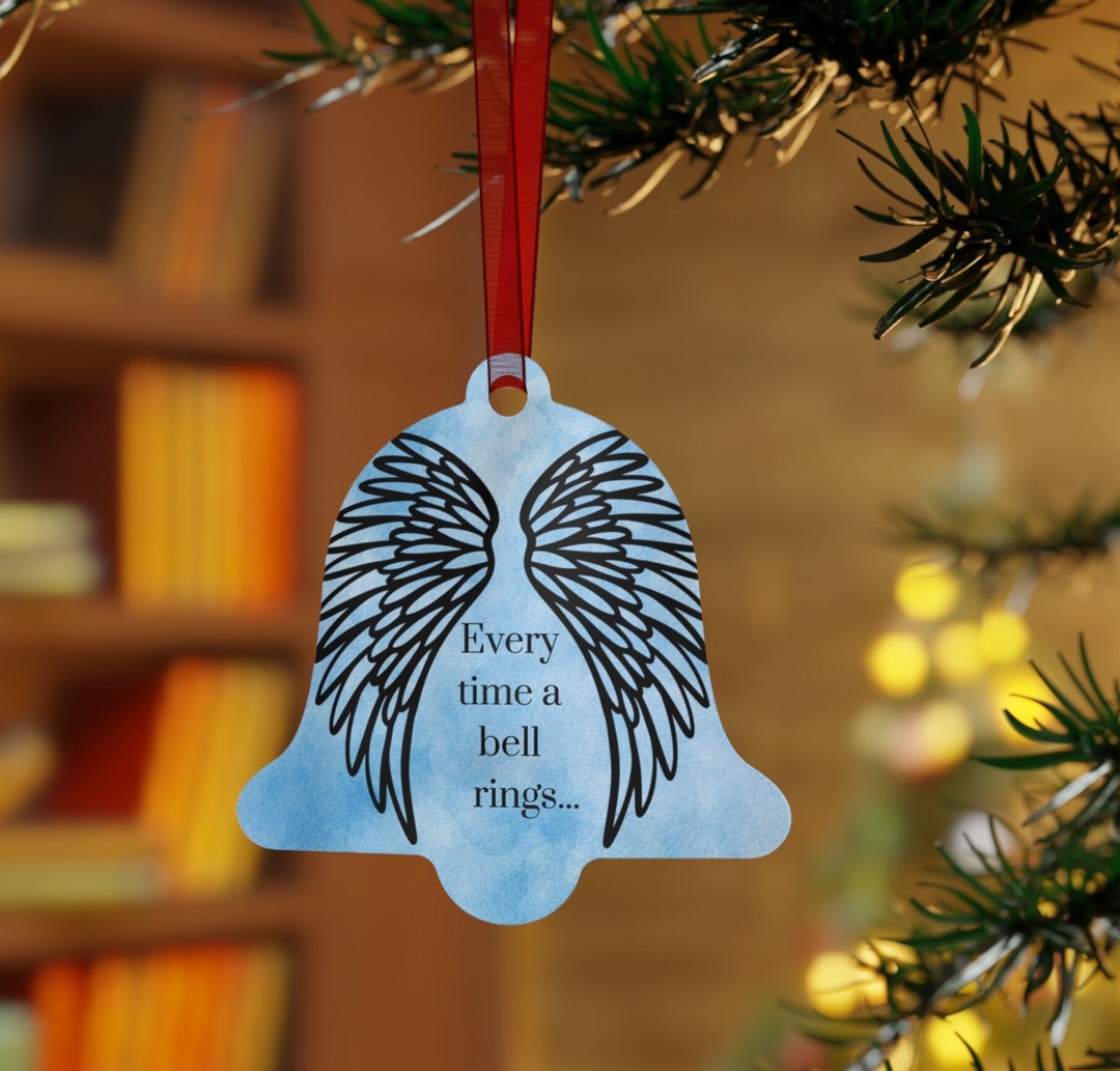 Every Time A Bell Rings Christmas Ornaments Memorial Gift - Etsy