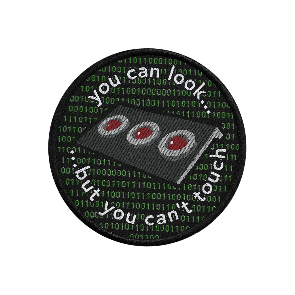 You Can Look but You Can't Touch Patch - Etsy