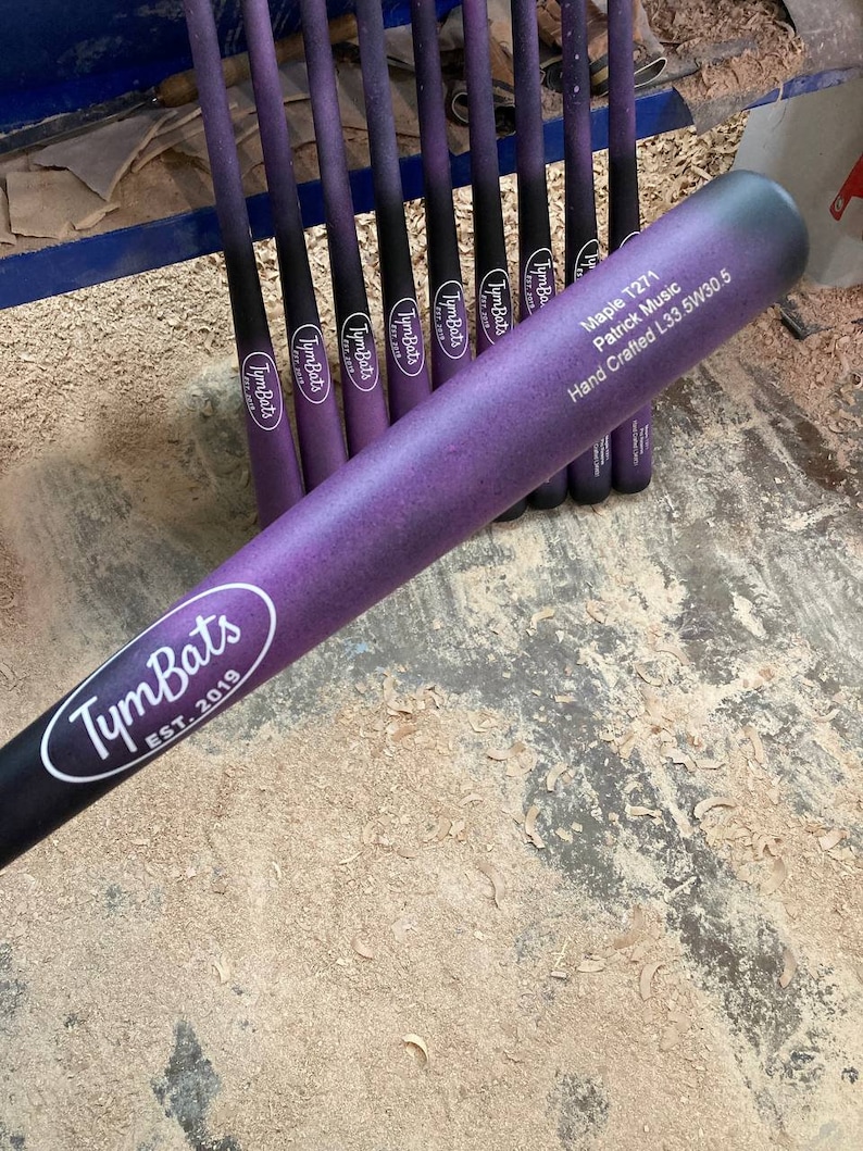 Custom Galaxy Design Maple Pro Reserve Baseball Bat. Ink Dot Tested ...