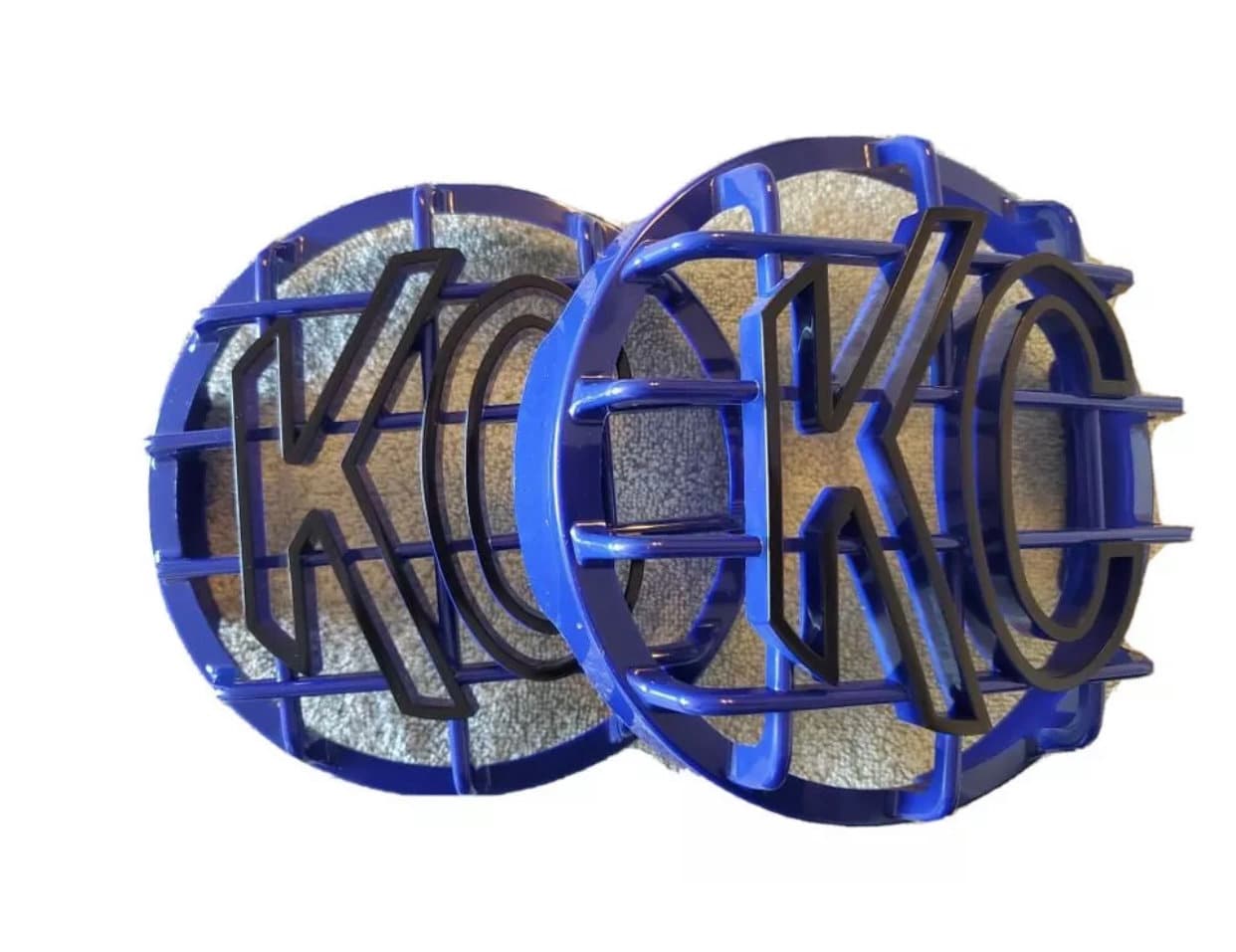 KC Hilites 6” Stone Guard in Blue and Black or Blue and White - Etsy