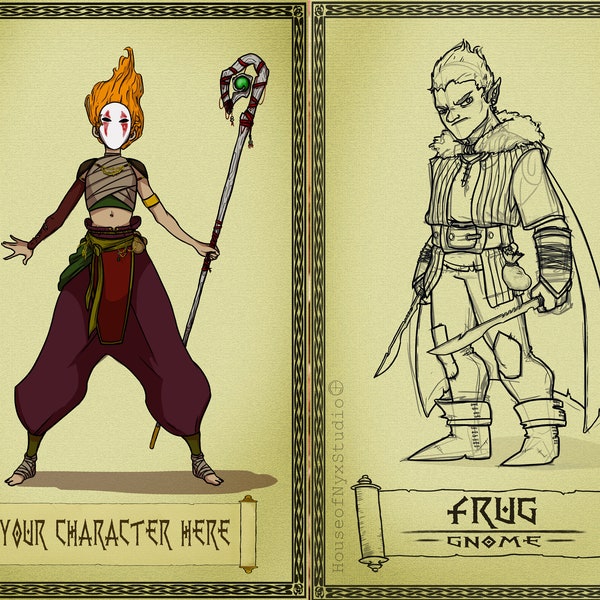 Character Commission - Etsy