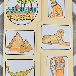 Ancient Egypt Lapbook All About Ancient Egypt Interactive - Etsy