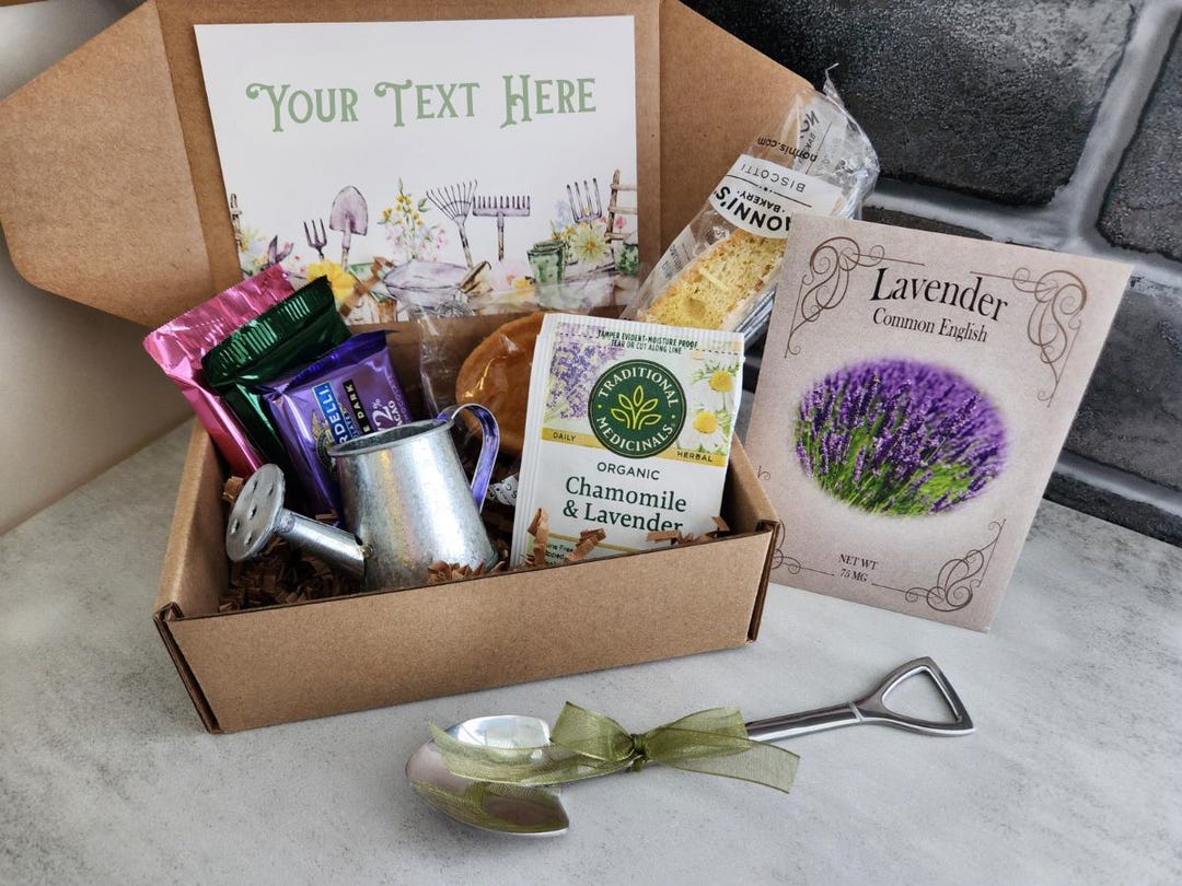 Mini Garden Gift Box – Personalized Botanical Gift for Gardener - Etsy