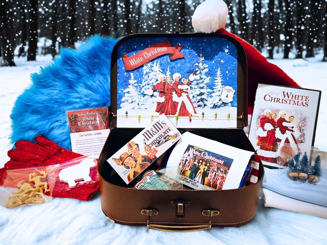 White Christmas Interactive Movie Experience Box - Etsy
