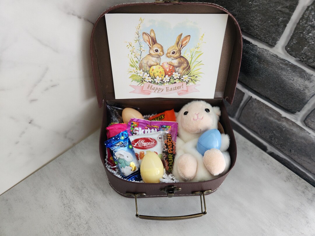 Little Lamb Easter Basket for Kids - Etsy