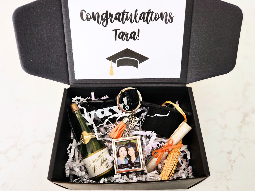 Mini Graduation Gift Box 2024 Personalized With Custom Colors, Photo ...