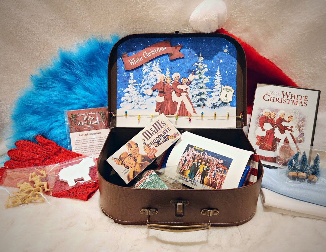 White Christmas Interactive Movie Box – Handcrafted Details, Includes ...