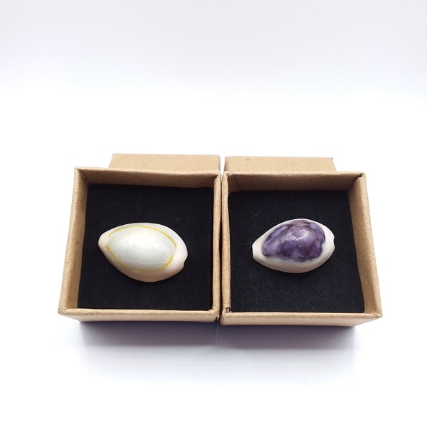 Purple Cowrie - Etsy