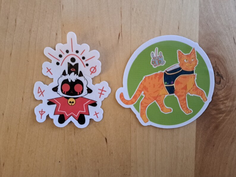 Cute Video Game Fan Art Stickers - Etsy