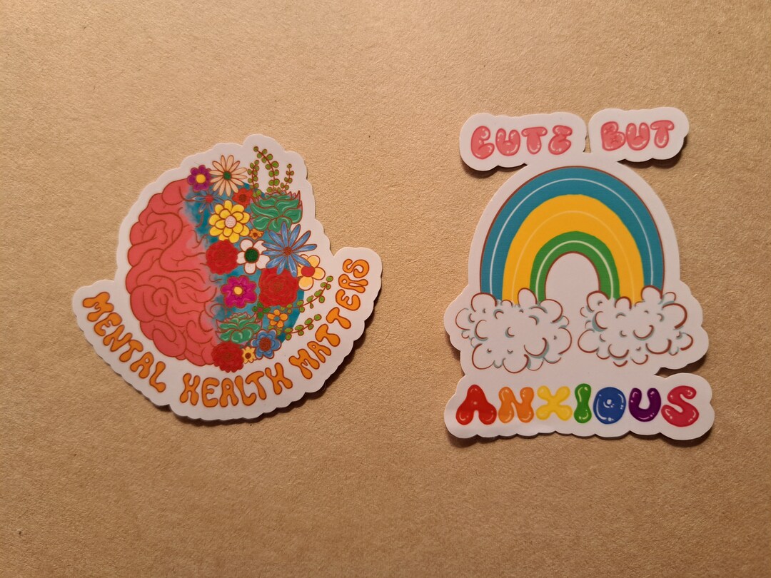 Mental Health Support Stickers - Etsy