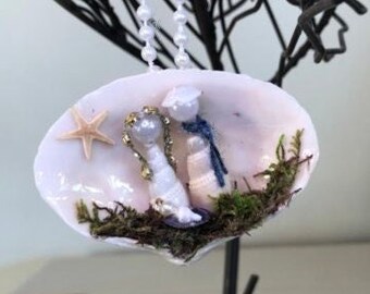 Seashell Nativity Ornament - Etsy