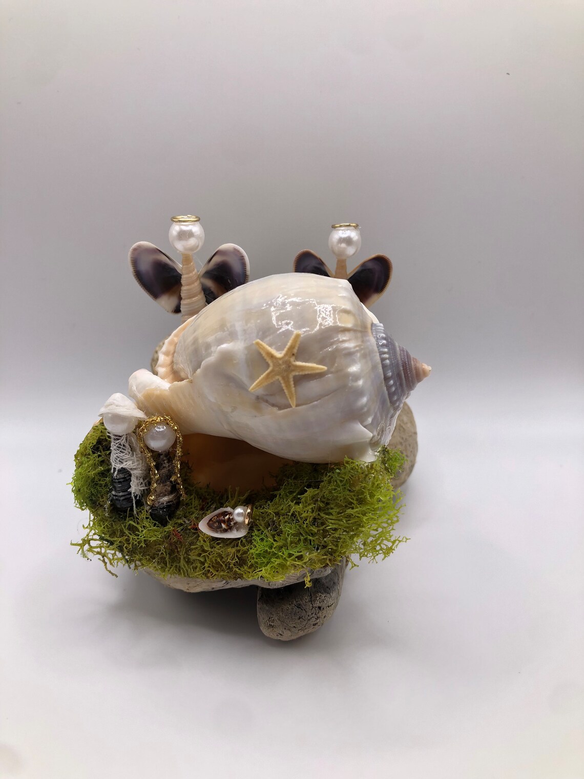 Large Seashell Nativity Made With Driftwood - Etsy