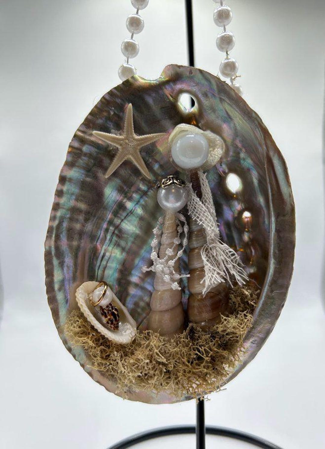 Seashell Nativity Ornament - Etsy