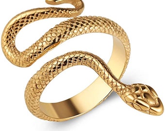 Snake Ring Silver - Etsy