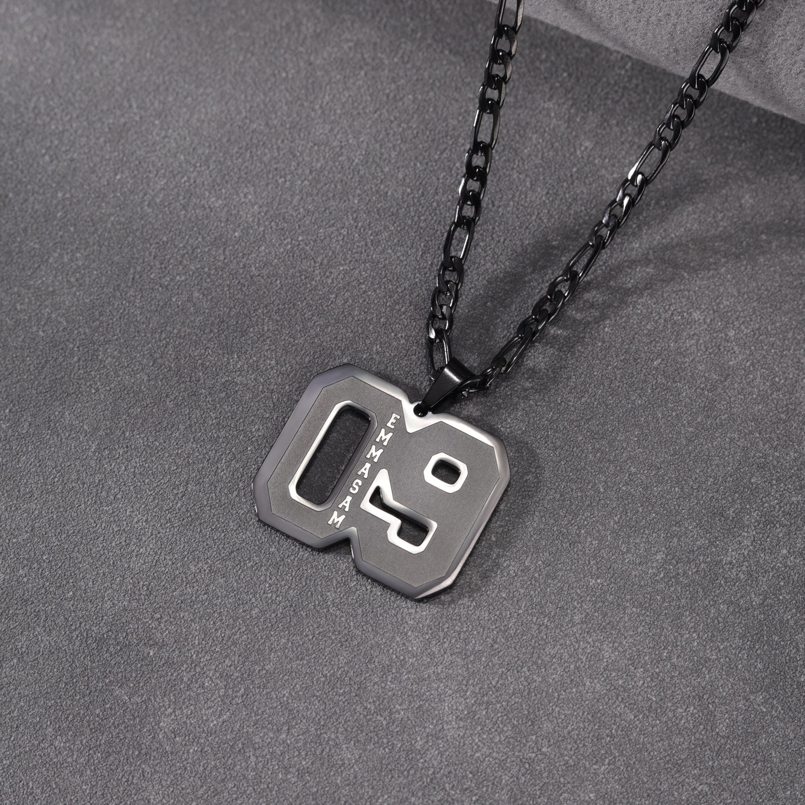 Custom Number Necklace, Sport Number Necklace for Men, Custom Lucky ...