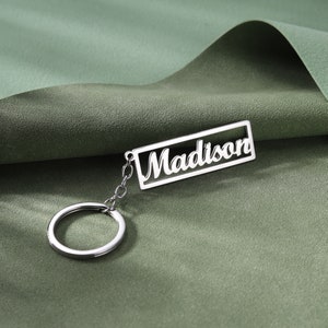 Personalized Name Keychain, Custom Letter Key Chains for Women ...