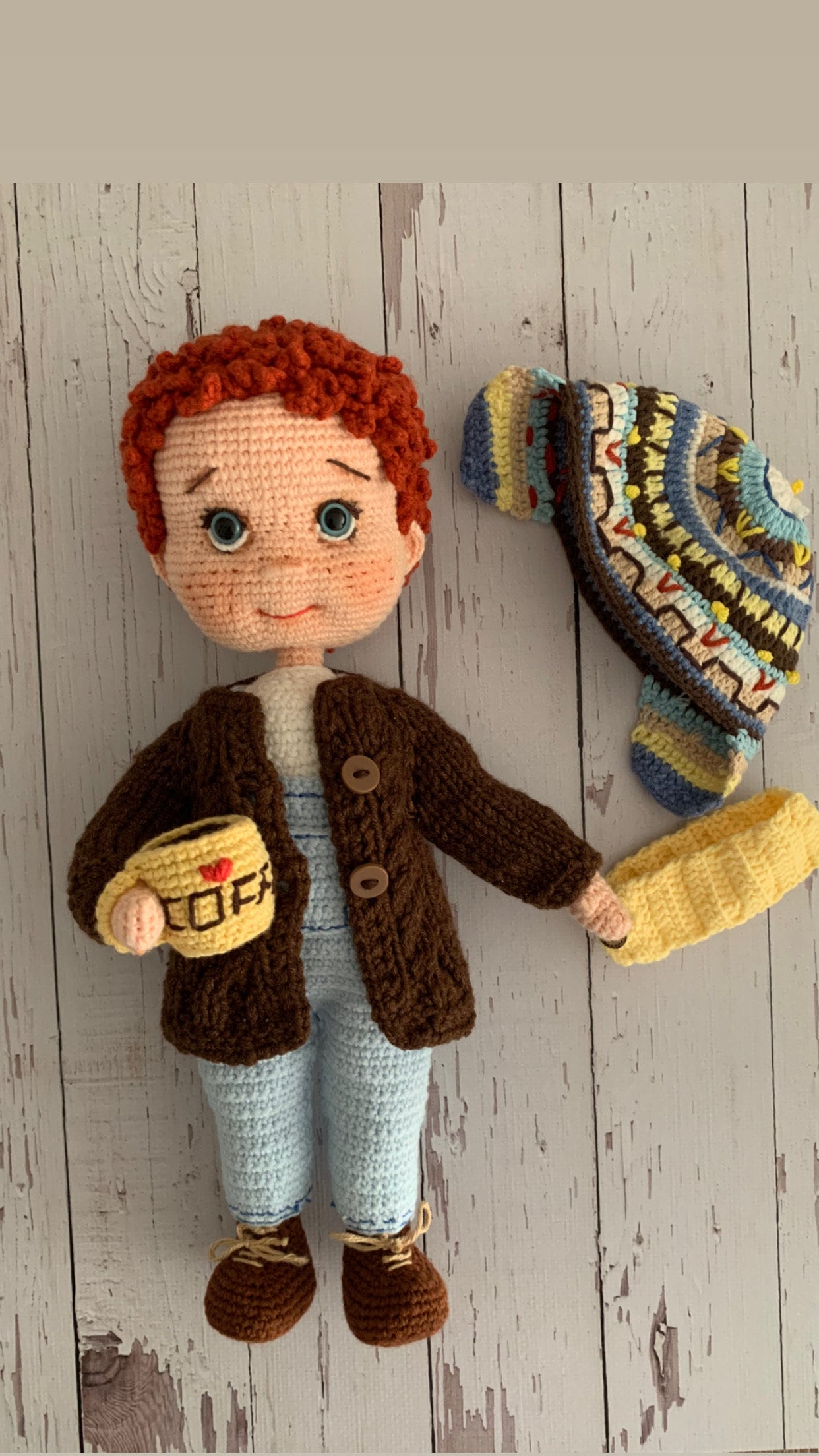 Joseph Boy Doll Crochet Pattern Gift for Boys Ncl.karaca - Etsy