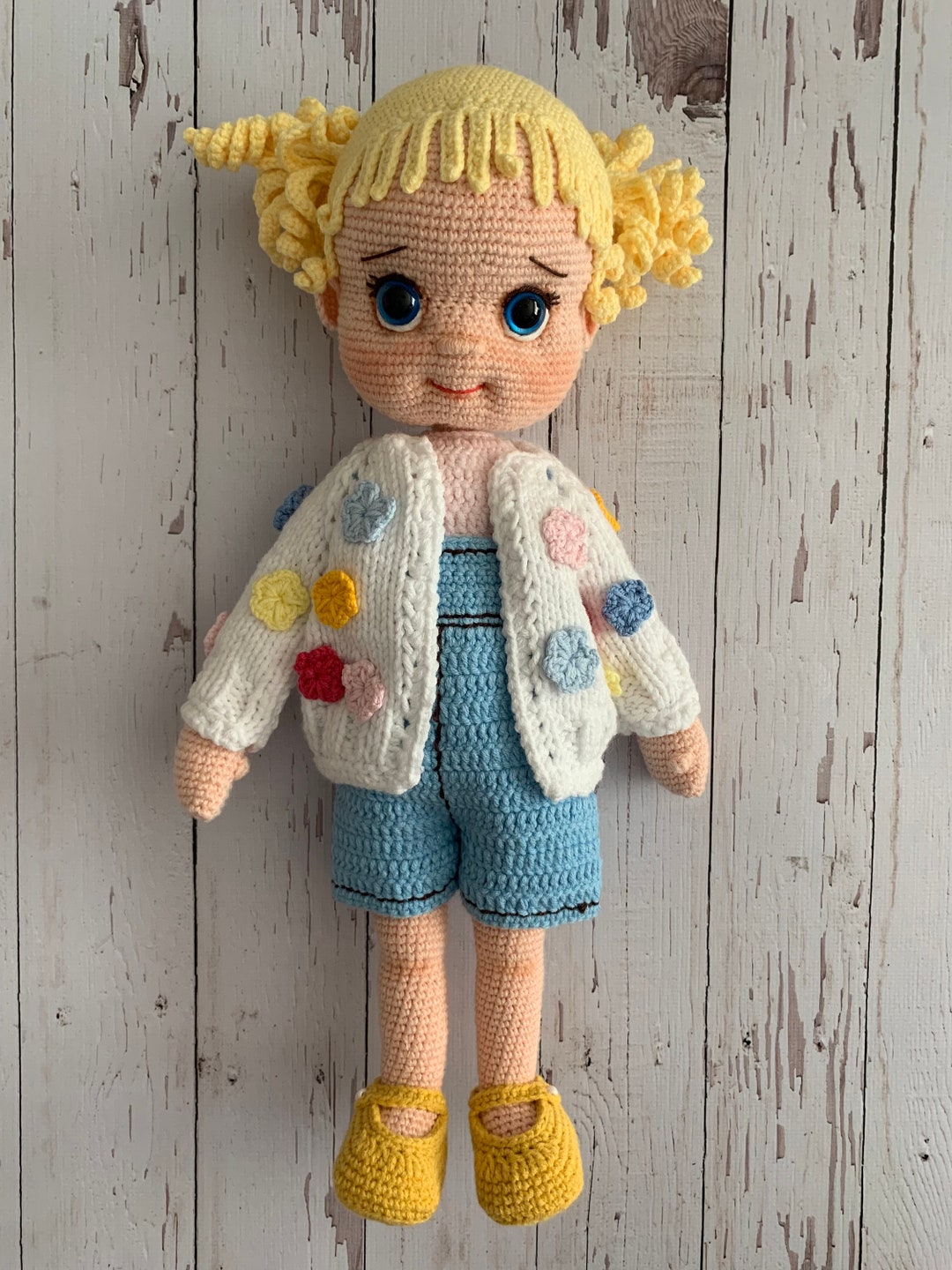 Rosie Doll Crochet Pattern by Ncl.karaca, Little Girls Toy, PDF ...