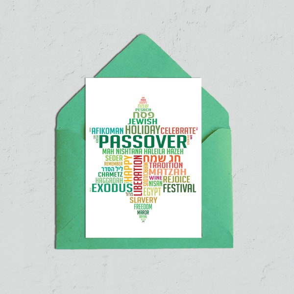 Passover Greeting Cards - Etsy