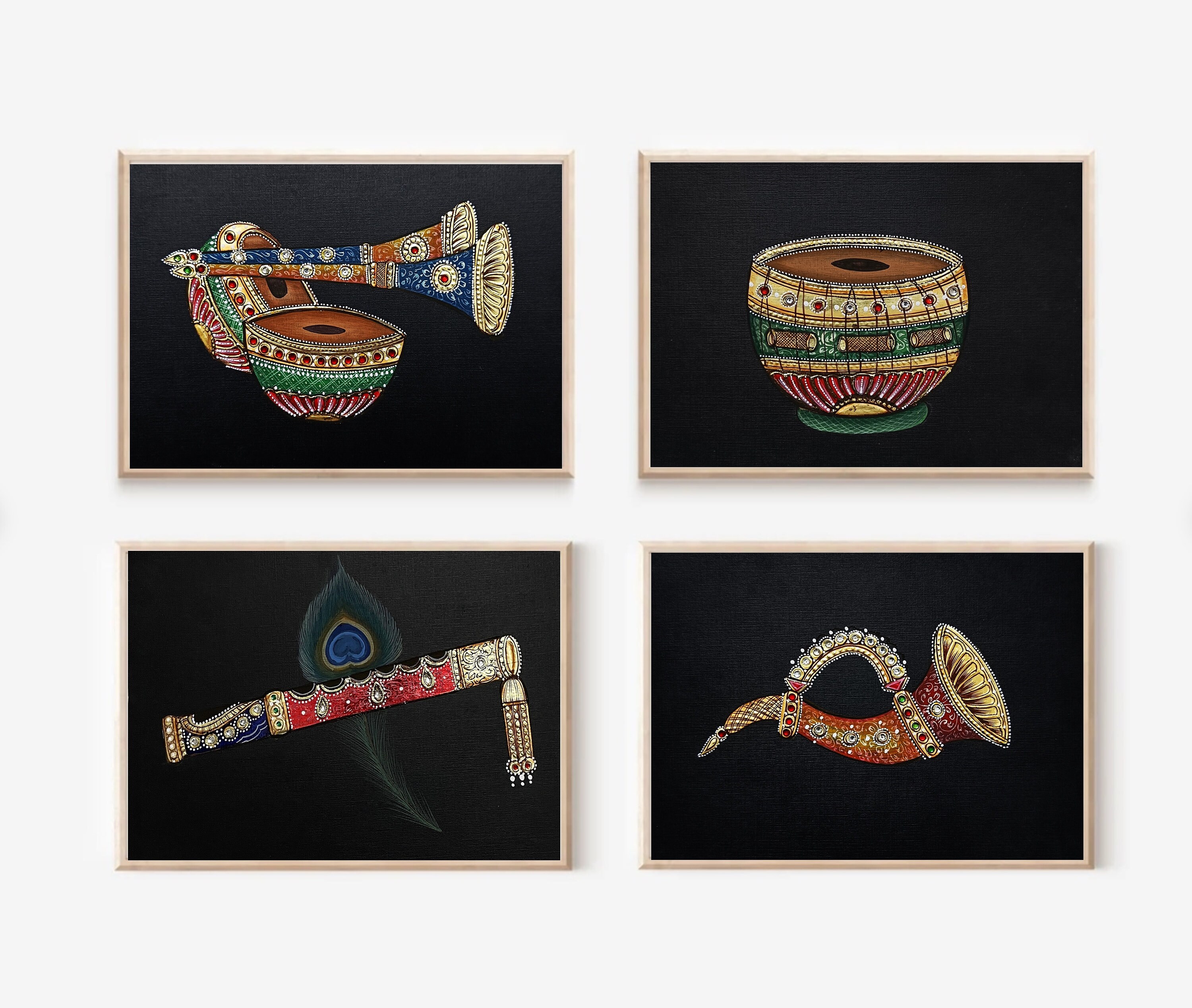 Classical Music Instruments Paintings