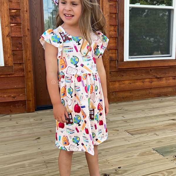 Back to School Dress - Etsy