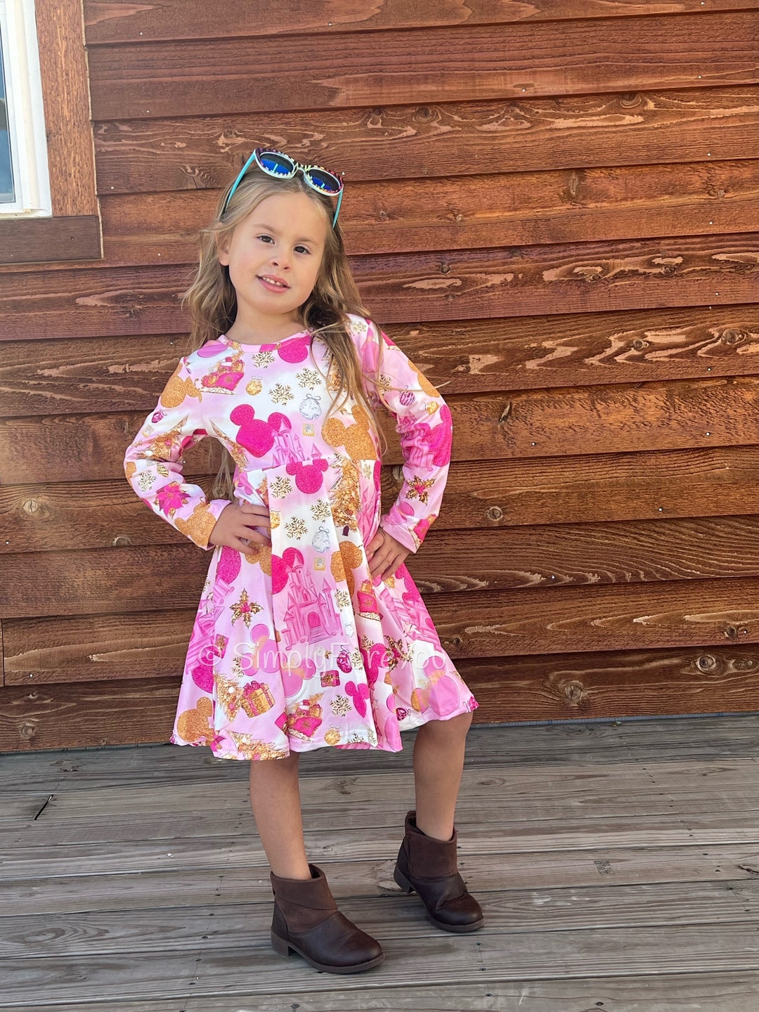 Girls Disney Dress - Etsy