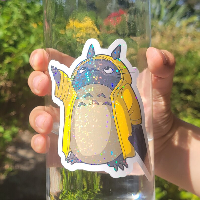 Sticker - Totoro Raincoat - Etsy